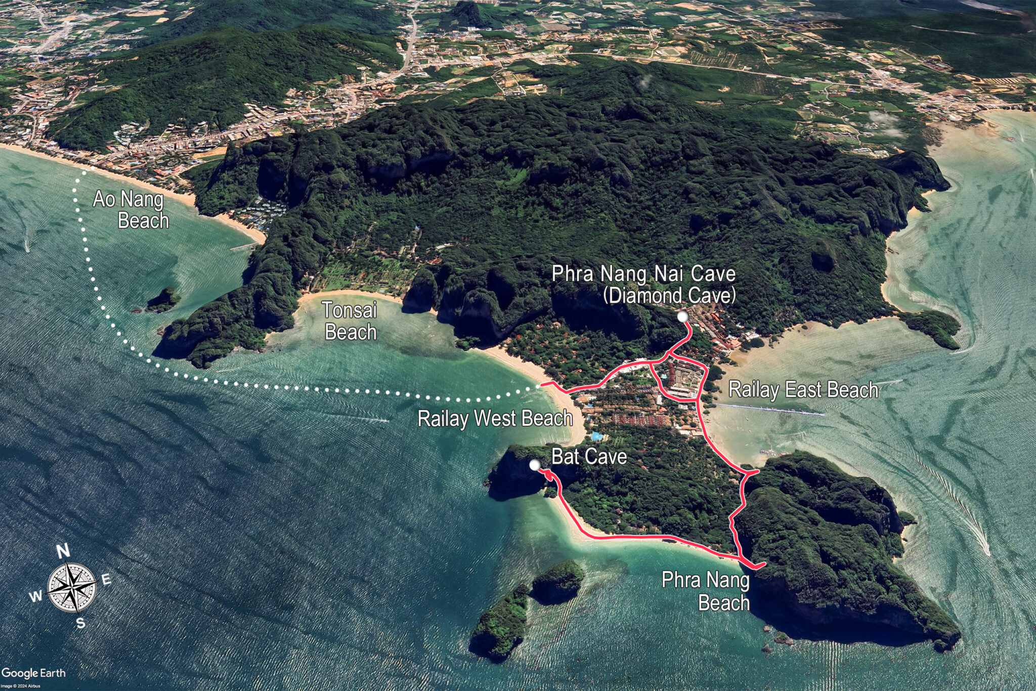 Thailand: Exploring caves in Railay Beach, Krabi | Mountain Penguin